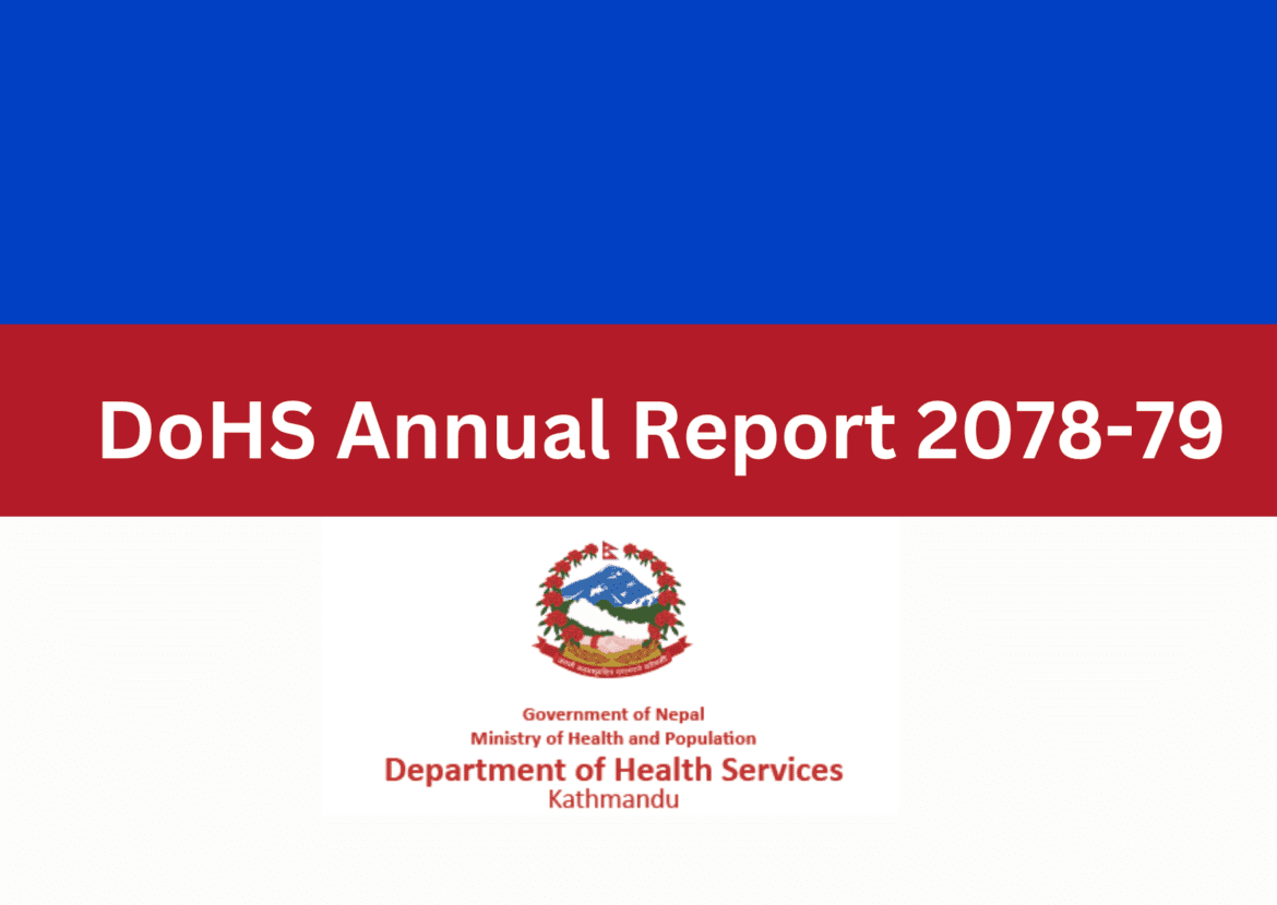 Department Health Services (DoHS) Annual Report 2078/79 (2021/22)